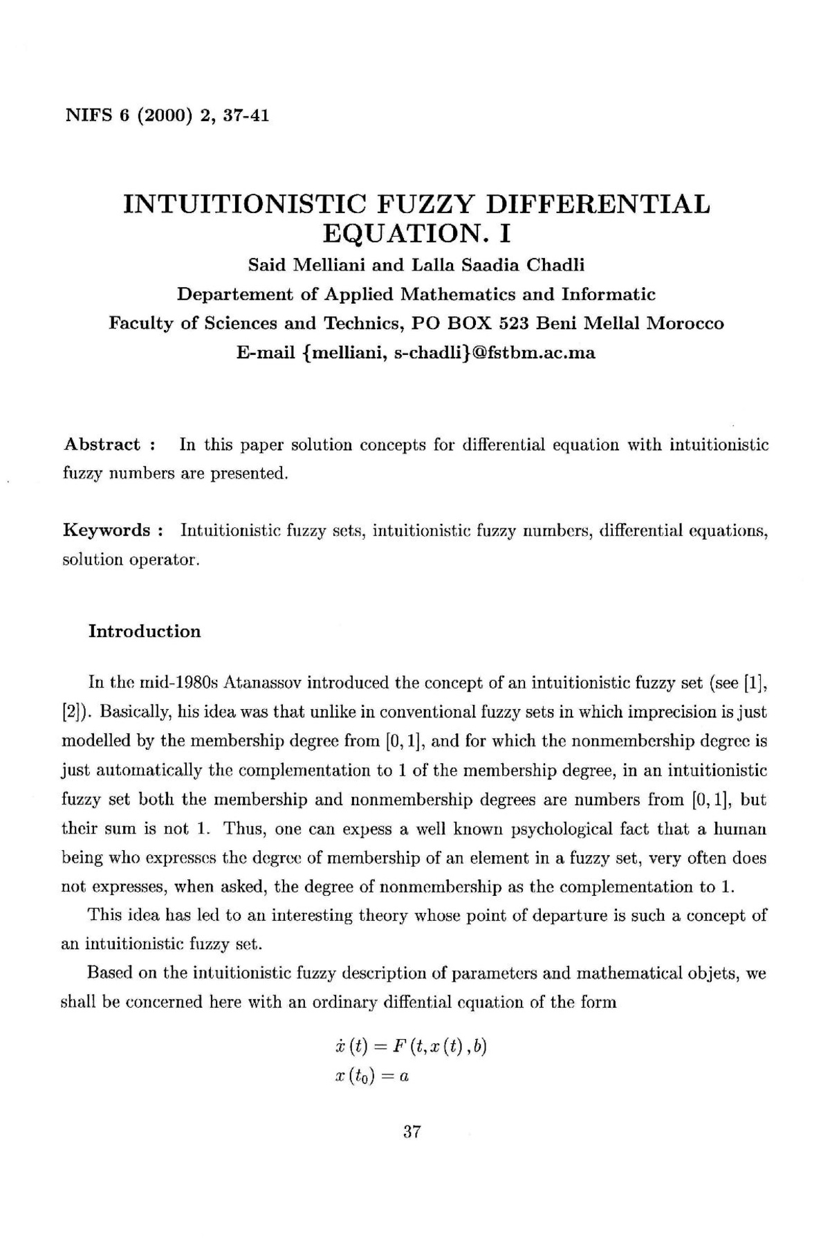 File:NIFS-06-2-37-41.pdf from Ifigenia, the wiki for intuitionistic fuzzy sets and generalized nets